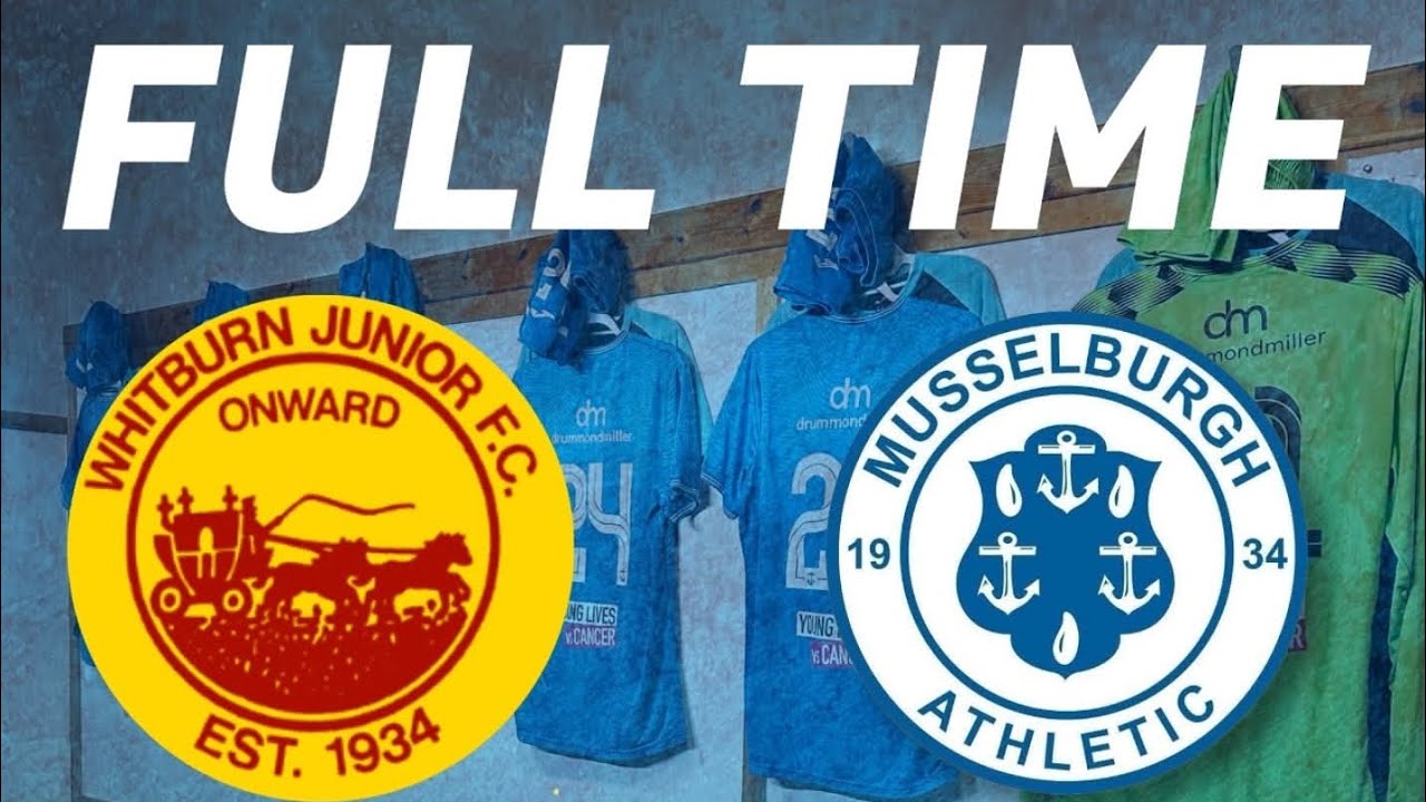 Whitburn Juniors FC 2-3 Musselburgh Athletic FC 14.12.24. - YouTube