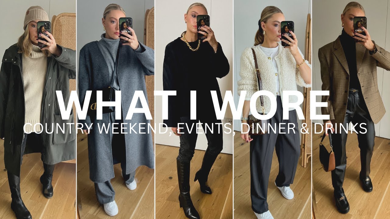 EVERYTHING I WORE LAST WEEK TO FASHION EVENTS, DINNER OUT AND A WEEKEND ...