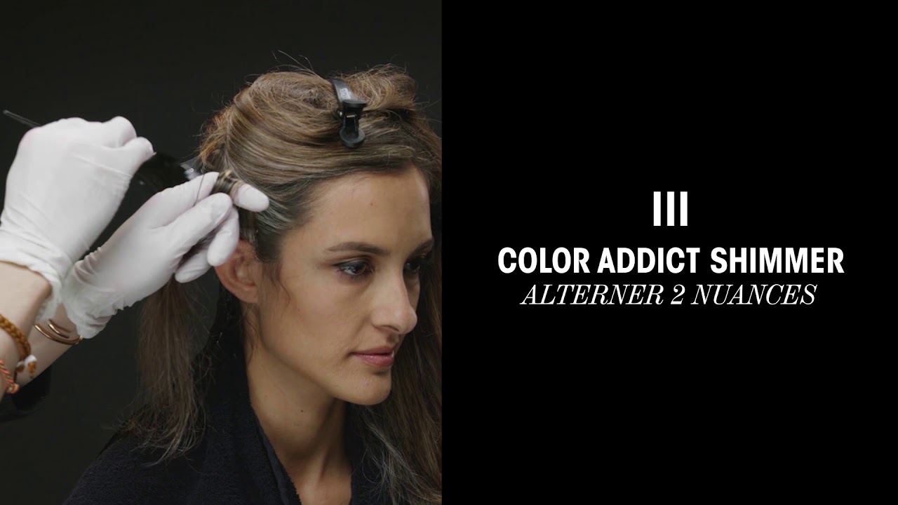 Tutoriel Color Addict Tendance #Shimmer - YouTube