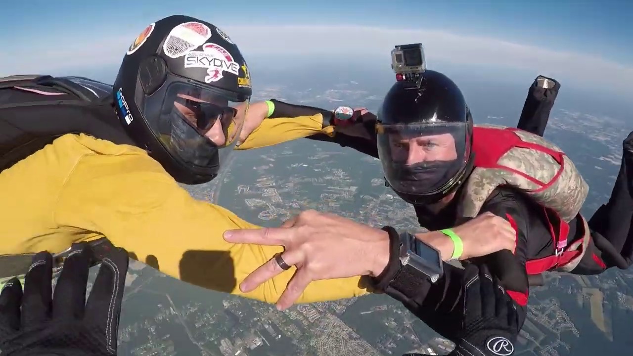 3-way skydiving - Skydive #40 @Crosskeys Skydiving Center - Summer 2020 ...