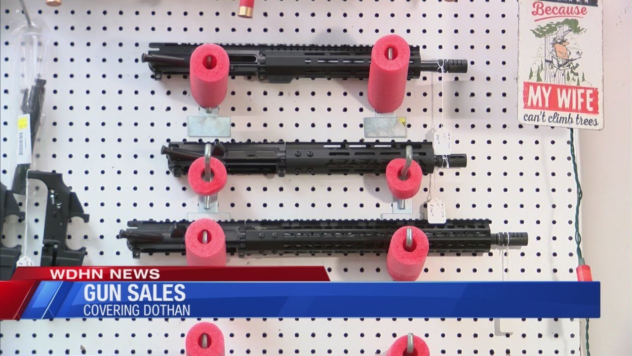 Local gun sales increase - YouTube
