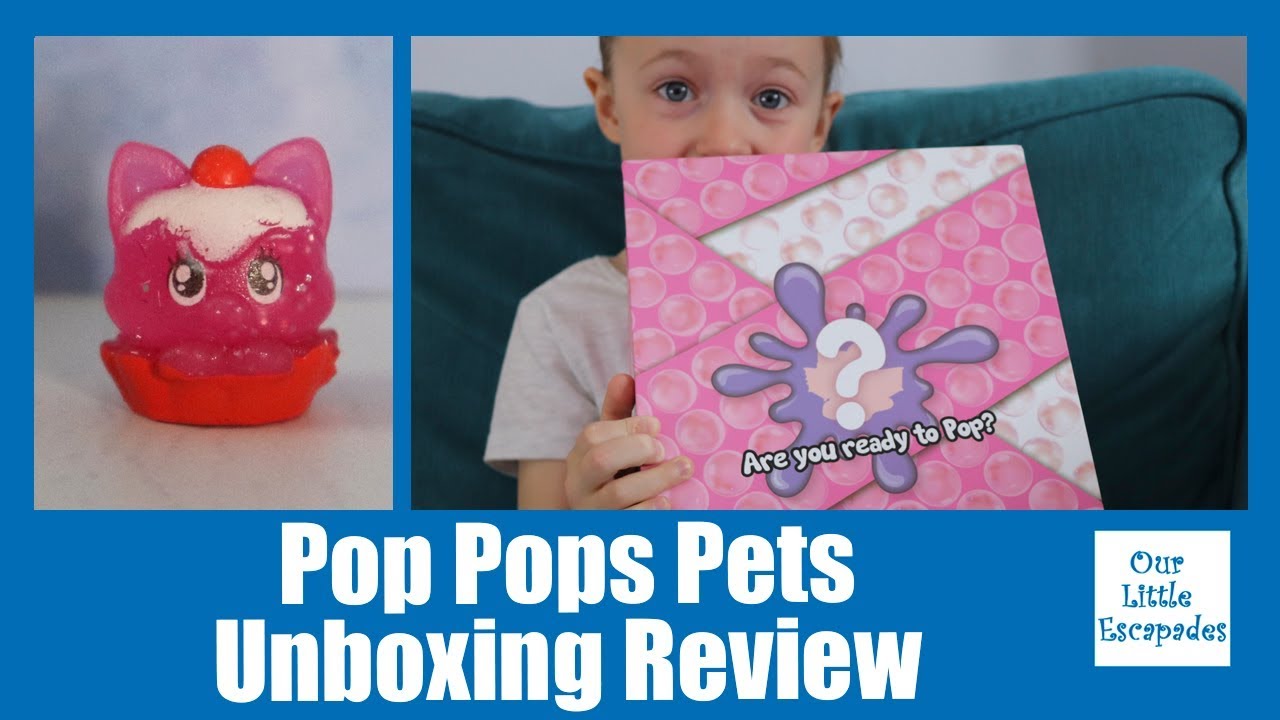 Pop Pops Pets Unboxing Review - YULU Pop Pops - Popping Slime Surprise ...