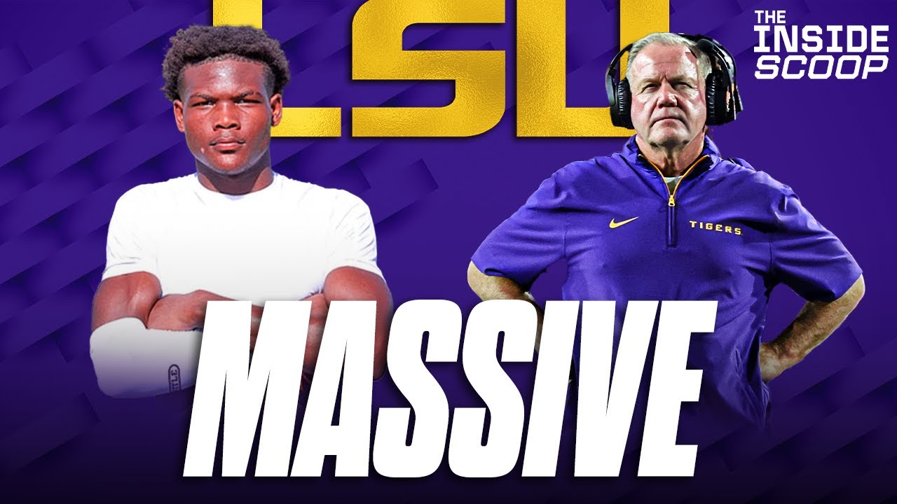 SHOCKER: No. 1 WR Commits to LSU Tigers!! - YouTube