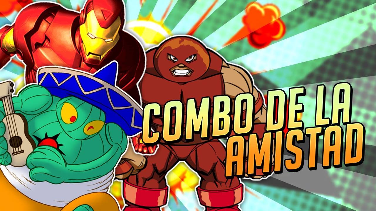 Marvel Vs Capcom - Combo de la Amistad - YouTube