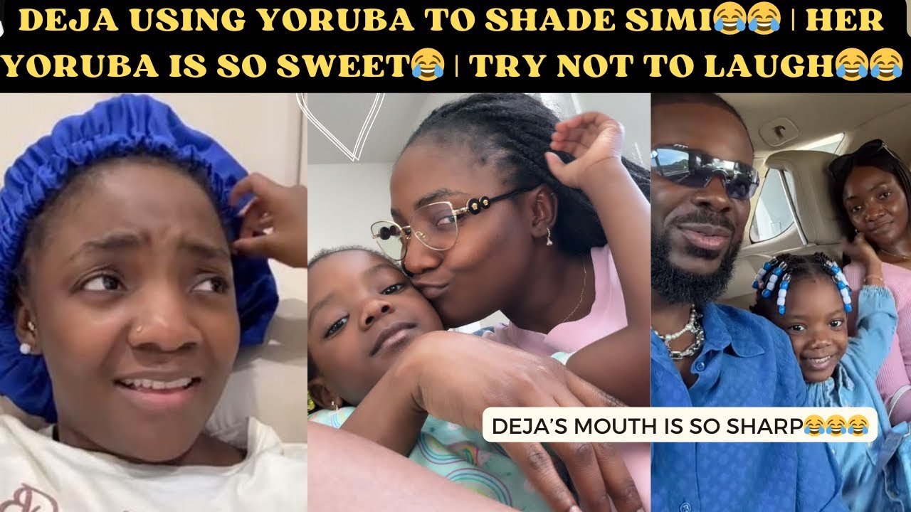 DEJA using YORUBA to shade SIMI😂 | ADEKUNLEGOLD is in shock😂😂 - YouTube