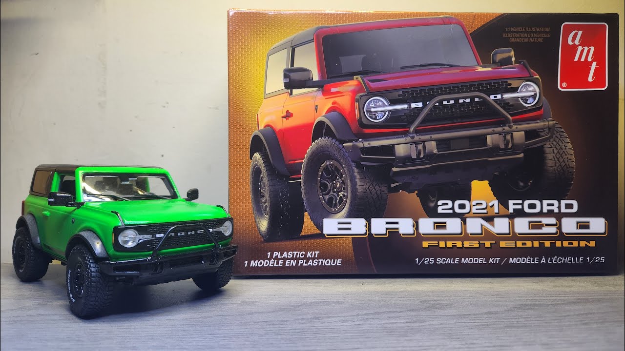 AMT 2021 Ford Bronco 1/25 scale complete build including final reveal ...