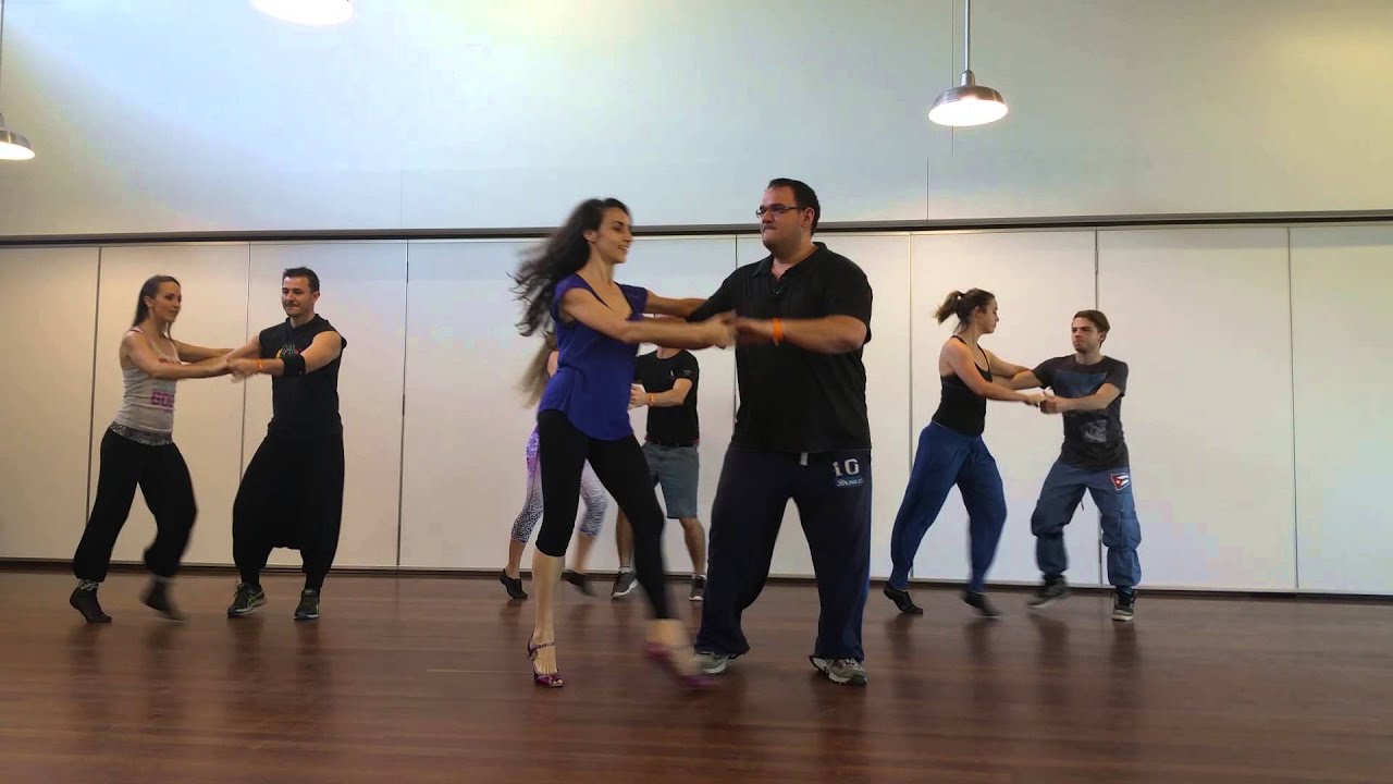Latin Hustle workshop Carlos Galiano & Elli Torres - YouTube