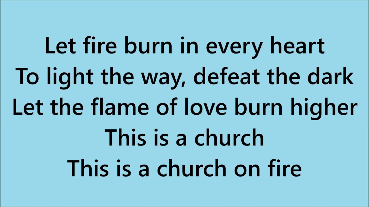 JFGC Church on Fire - Sing-along - YouTube