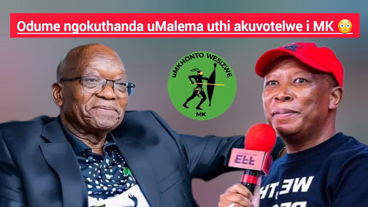 Odume Ngokuthanda uMalema ne EFF uthi abantu abavotele i MK 😳[Zizwele ...
