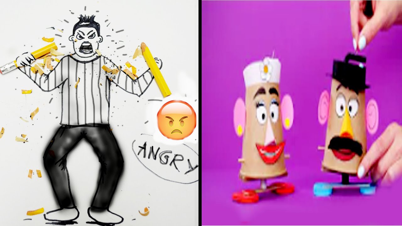 BRIGHTEN YOUR DAY WITH THESE FUNNY CRAFTS 🤩 - YouTube