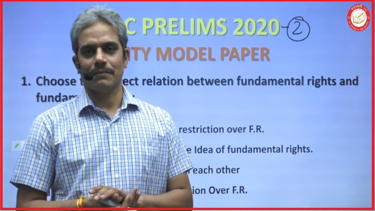 UPSC Prelims Polity Model Question Paper 2 || Can you answer them all ...