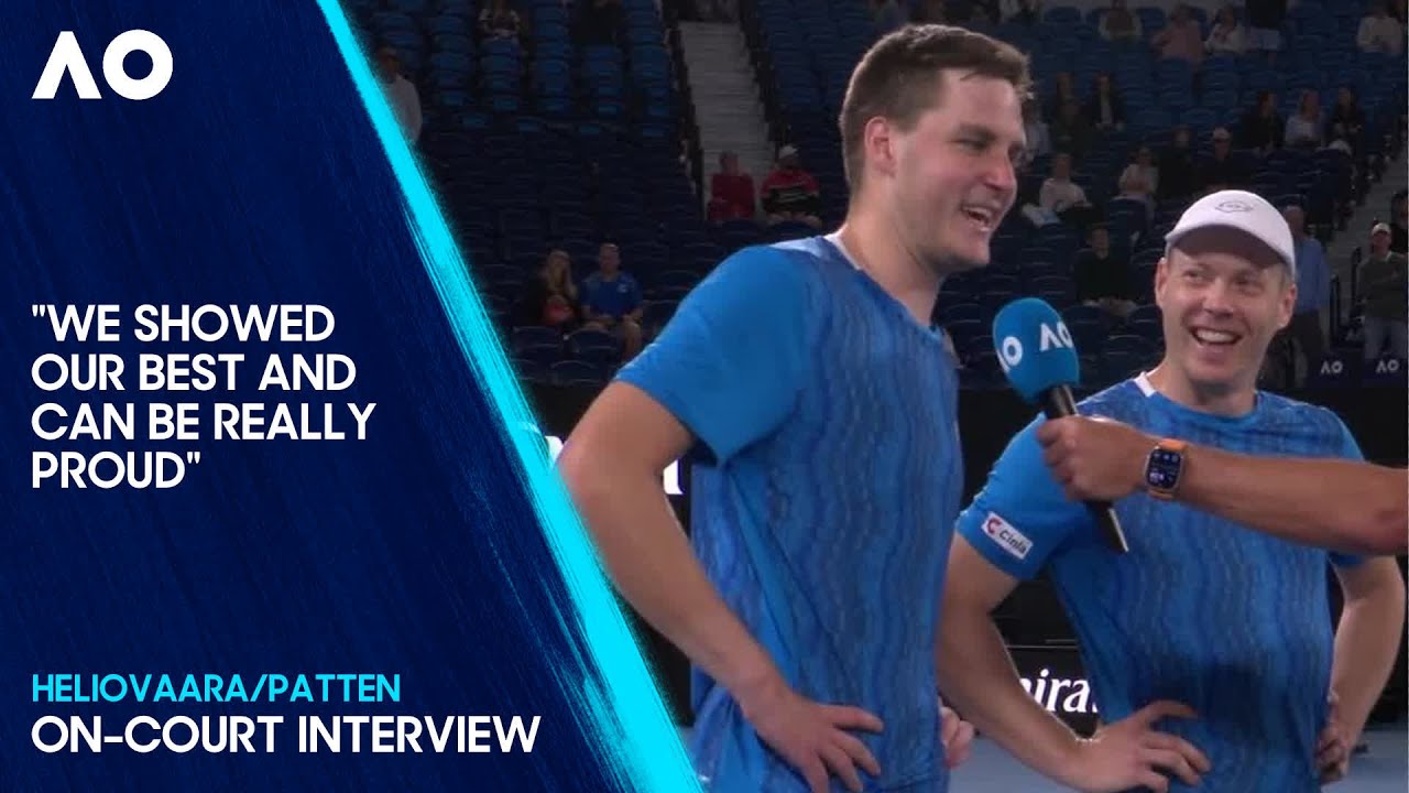 Heliovaara/Patten On-Court Interview | Australian Open 2025 Semifinal ...