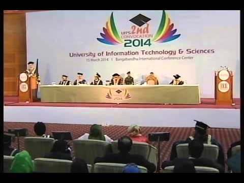 UITS 2nd Convocation 2014 - YouTube