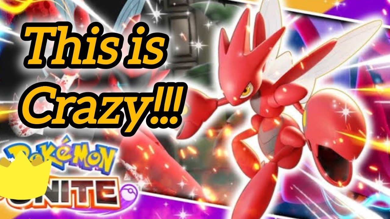 Best scizor gameplay with deadly build | Pokemon Unite - YouTube