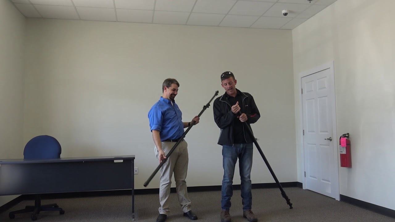 Carbon Fiber Mast, Push Up Pole For Ham Radio - YouTube