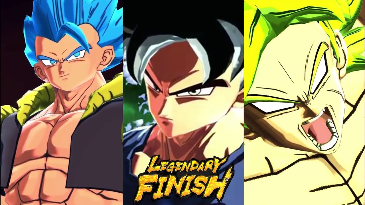 All Legends Limited Characters LEGENDARY FINISH In Dragon Ball Legends ...