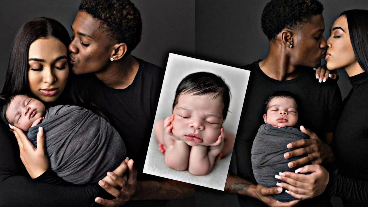 Riss & Quan Baby Shines 1 Week Old Photoshoot *This Is Beyond Amazing*😍 ...
