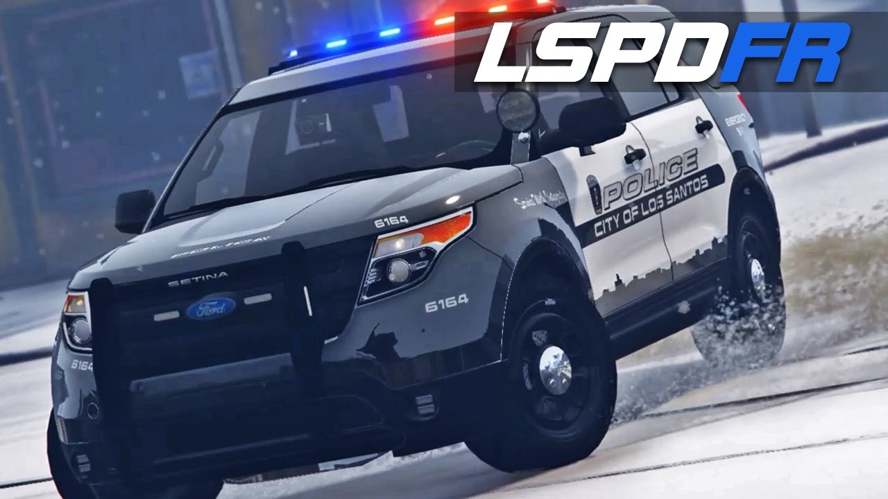 LSPDFR E169 - Bad Cop Saves Christmas | Ford Explorer PIU - YouTube