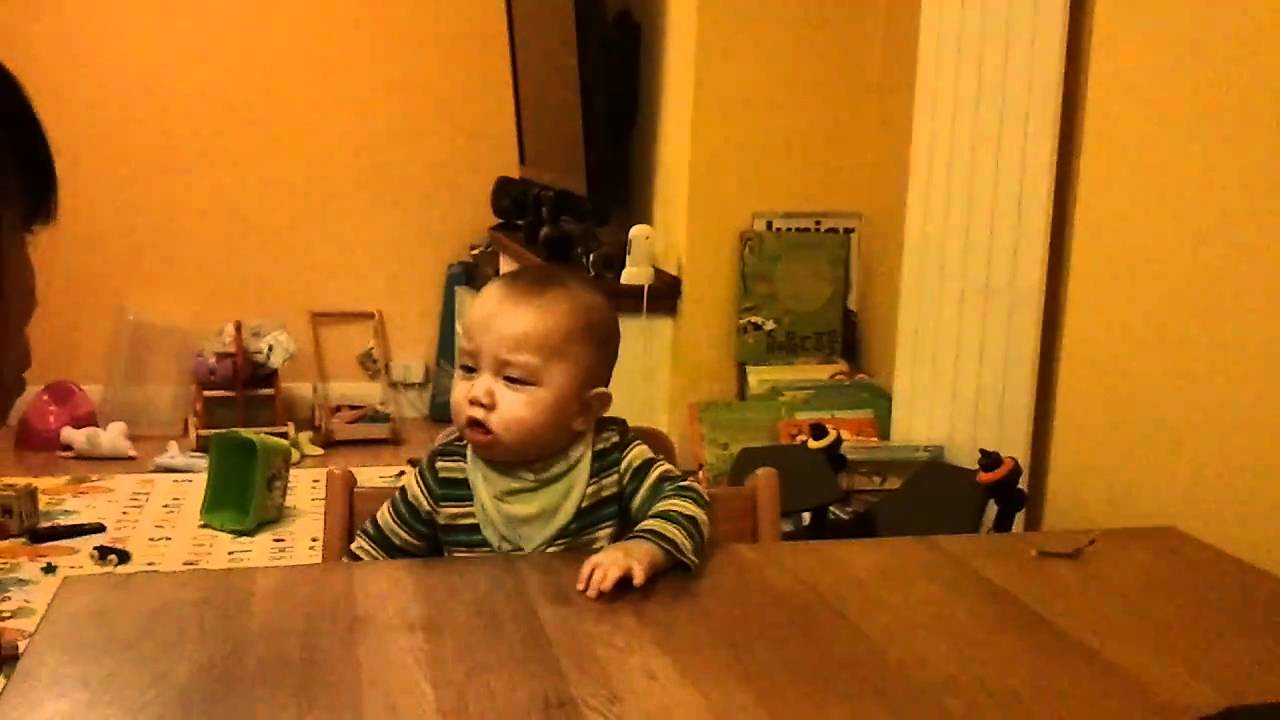 Leo crying at the table - YouTube