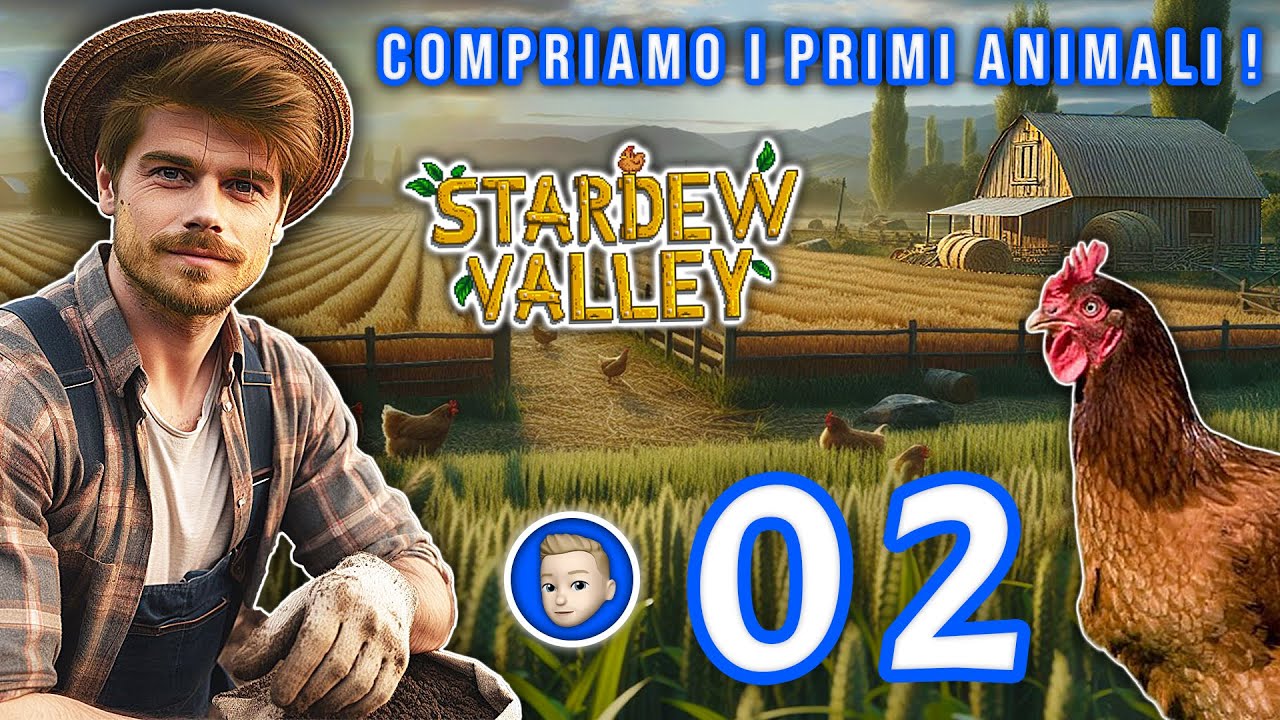 COMPRIAMO I PRIMI ANIMALI ️CHE CHILLING ~ Stardew Valley #02 ~ Gameplay ...