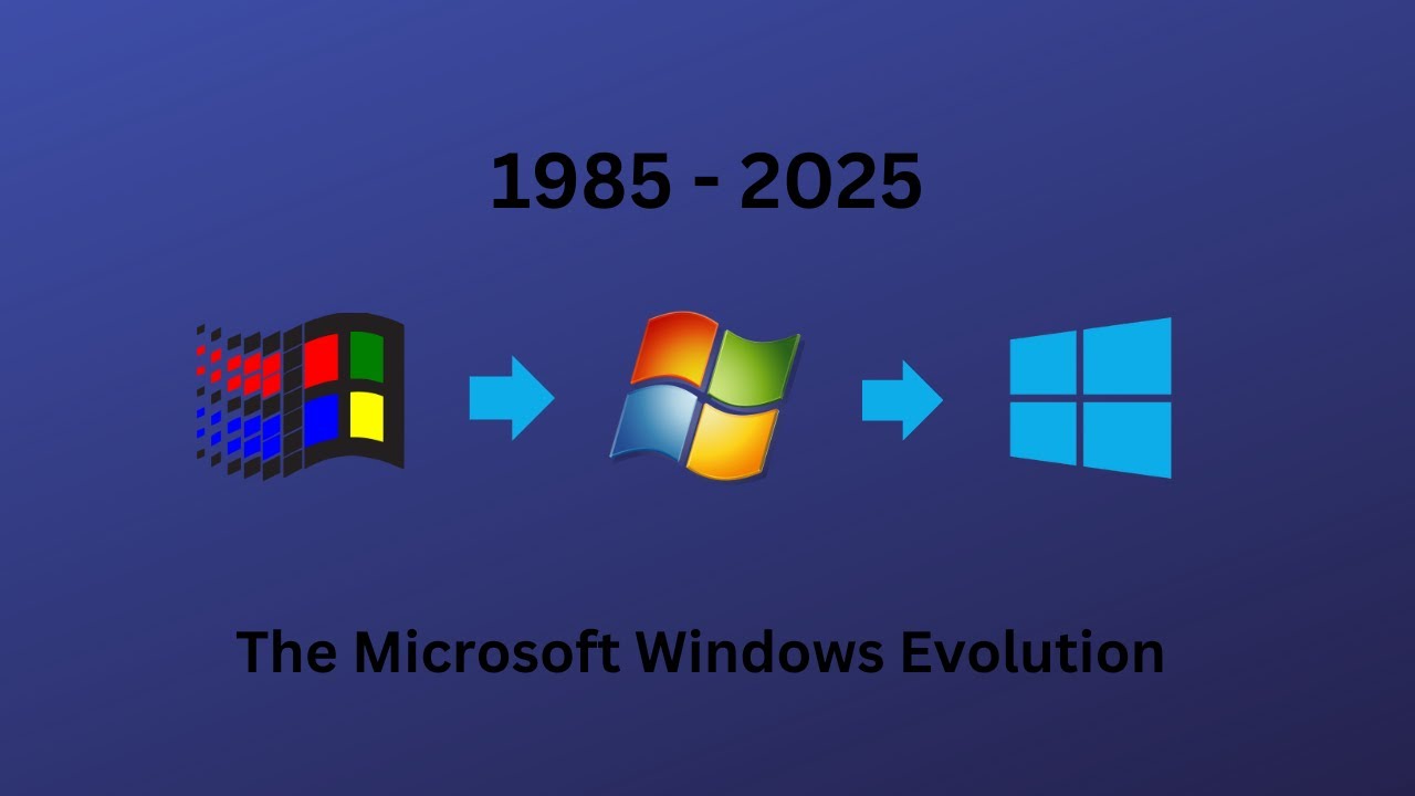 All Windows Startups and Shutdowns | 1985 - 2025 - YouTube