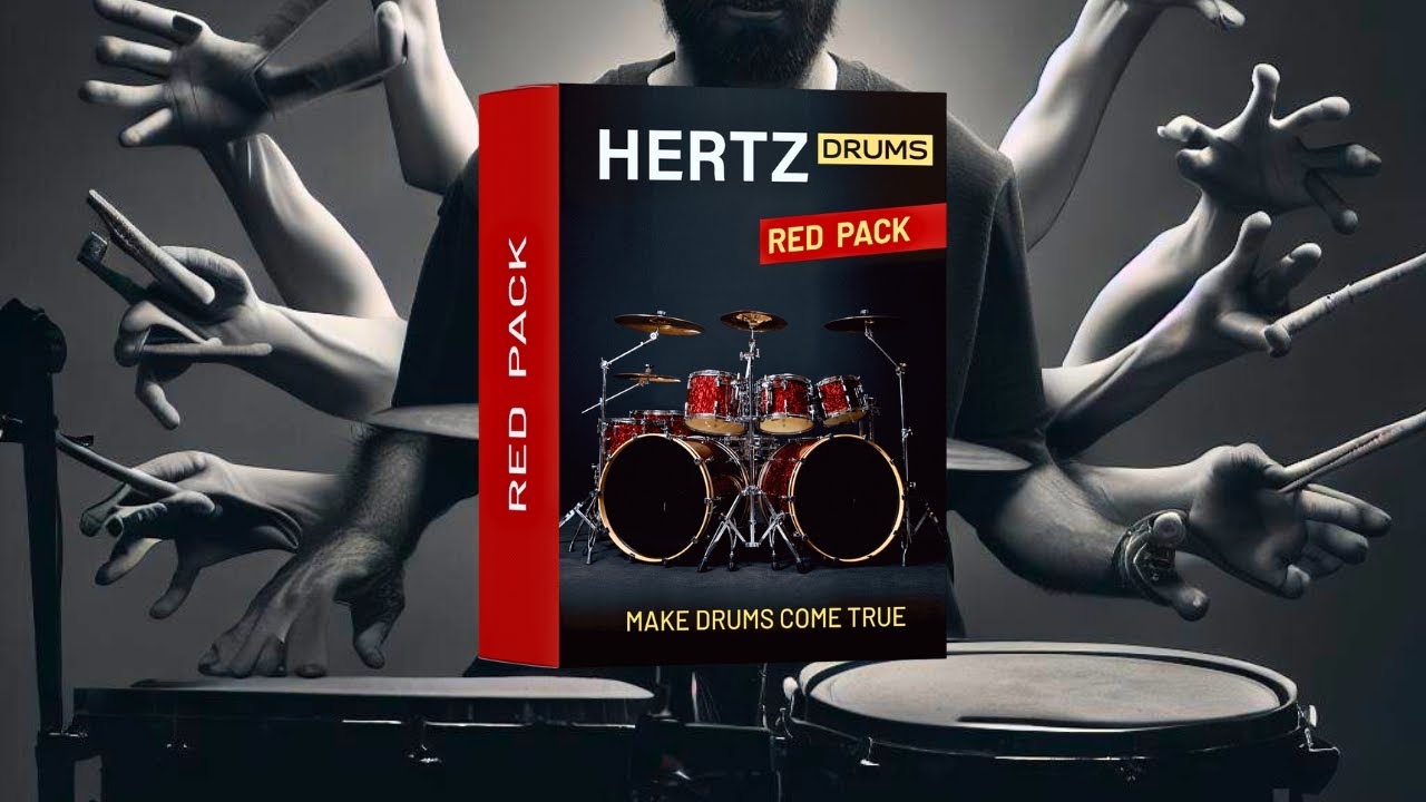 Hertz Drums RED Pack - YouTube