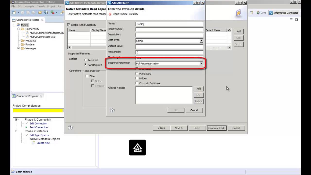 How to use the Informatica Connector Toolkit to create and publish a ...