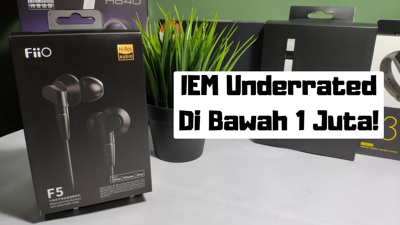 SUPERB DETAIL! | FiiO F5 Unboxing Dan First Impresi - YouTube