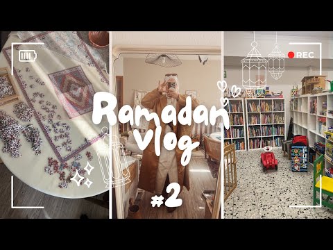 Ramadan 🌙 Vlog #2 | Shein Spring haul, 🧩 | Hijabflowers