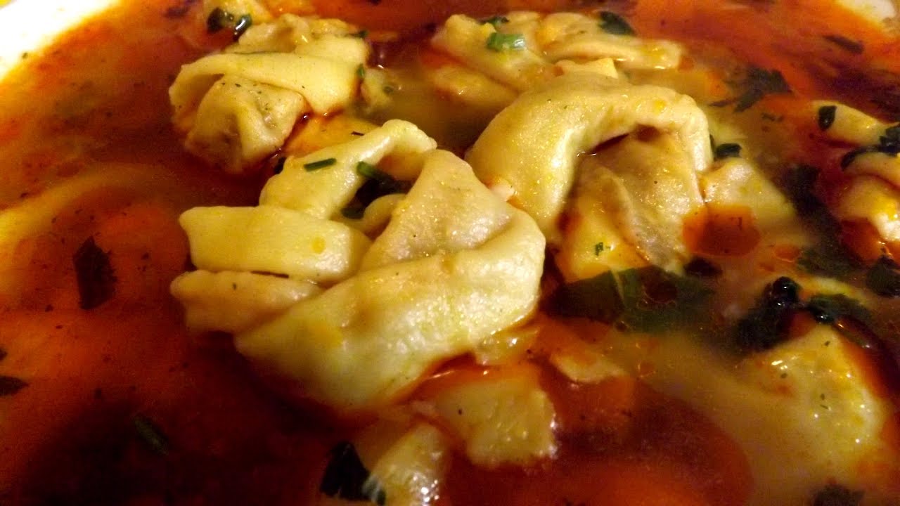 Kötött tészta leves , ( görcsleves ) - YouTube