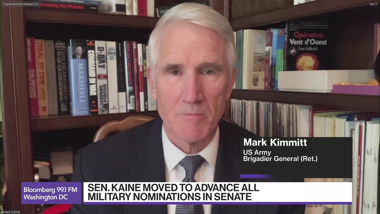 "It's Not just 300 Officers Its 1000" Mark Kimmitt on Tuberville's ...