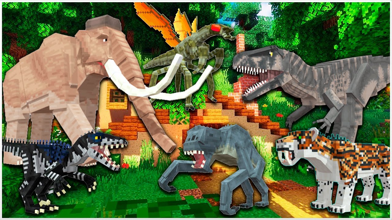 AS NOVAS CRIATURAS PRÉ HISTÓRICAS DO MINECRAFT! | PRIMEVAL CRAFT ...