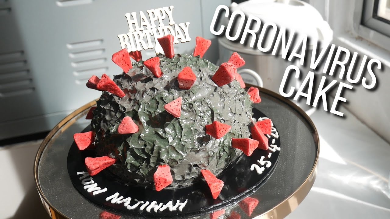 CORONA VIRUS CAKE | FARRA LI - YouTube