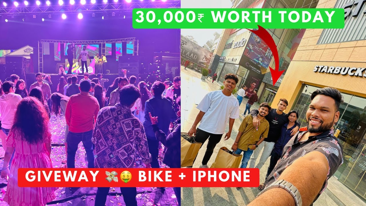 Giveaway Finally Reveal 💸 - Thirty Frist Night Kya Sence Huvaa ? Ghanu ...