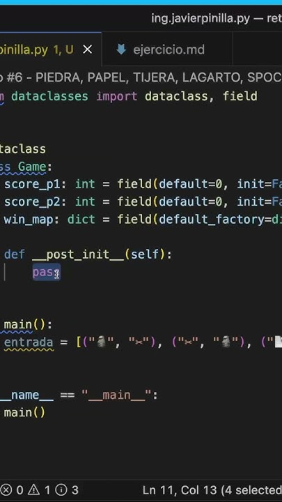 Aprende el SECRETO de PYTHON | dataclass posinit - YouTube
