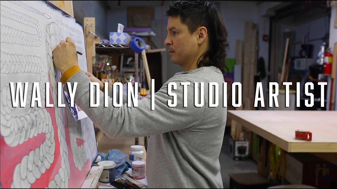 Wally Dion Talks Life as a Full Time Studio Artist - YouTube