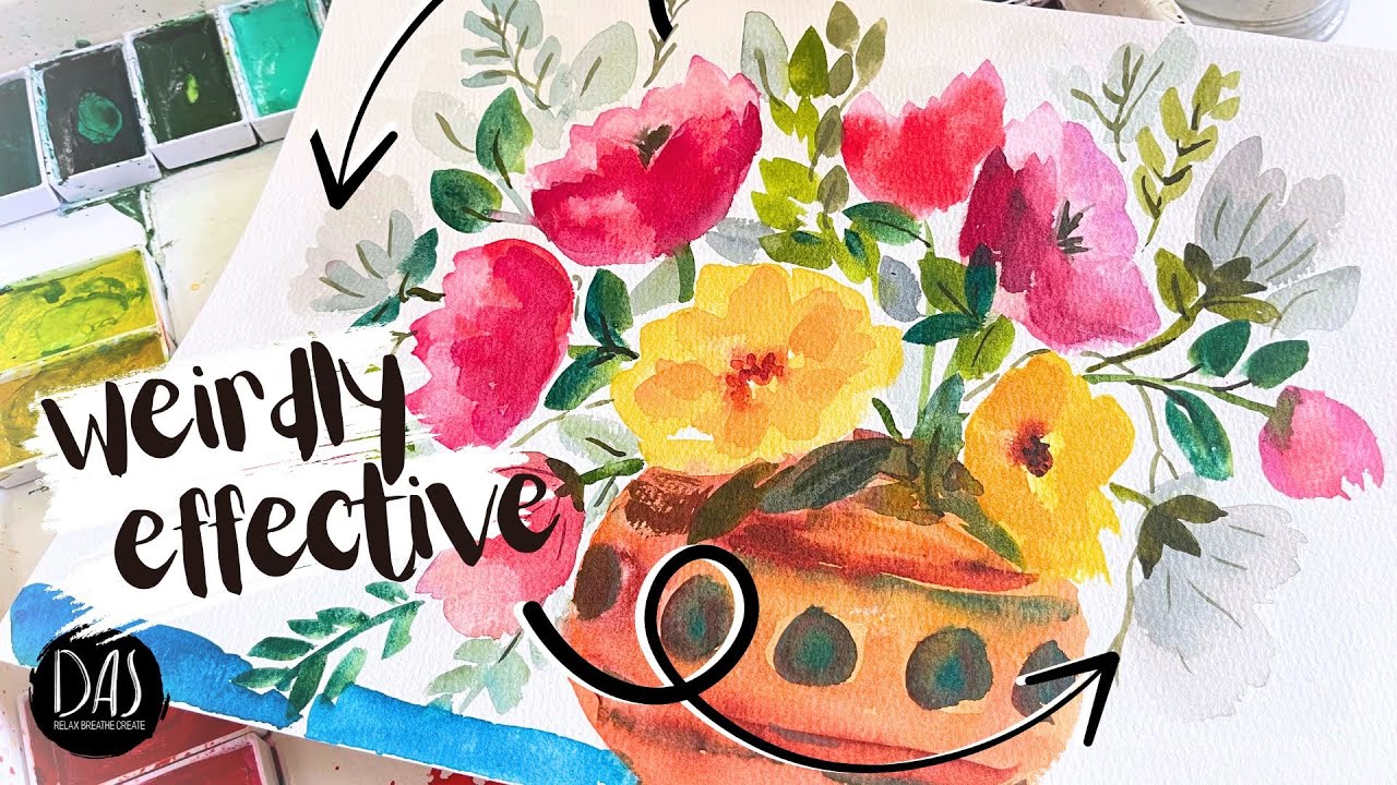 Watercolor Flowers | Diane Antone Studio