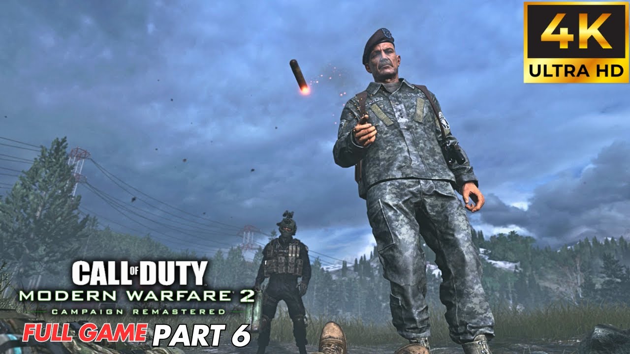 General Shepard Betrayal | Call Of Duty MWII Campaign Remastered Full ...