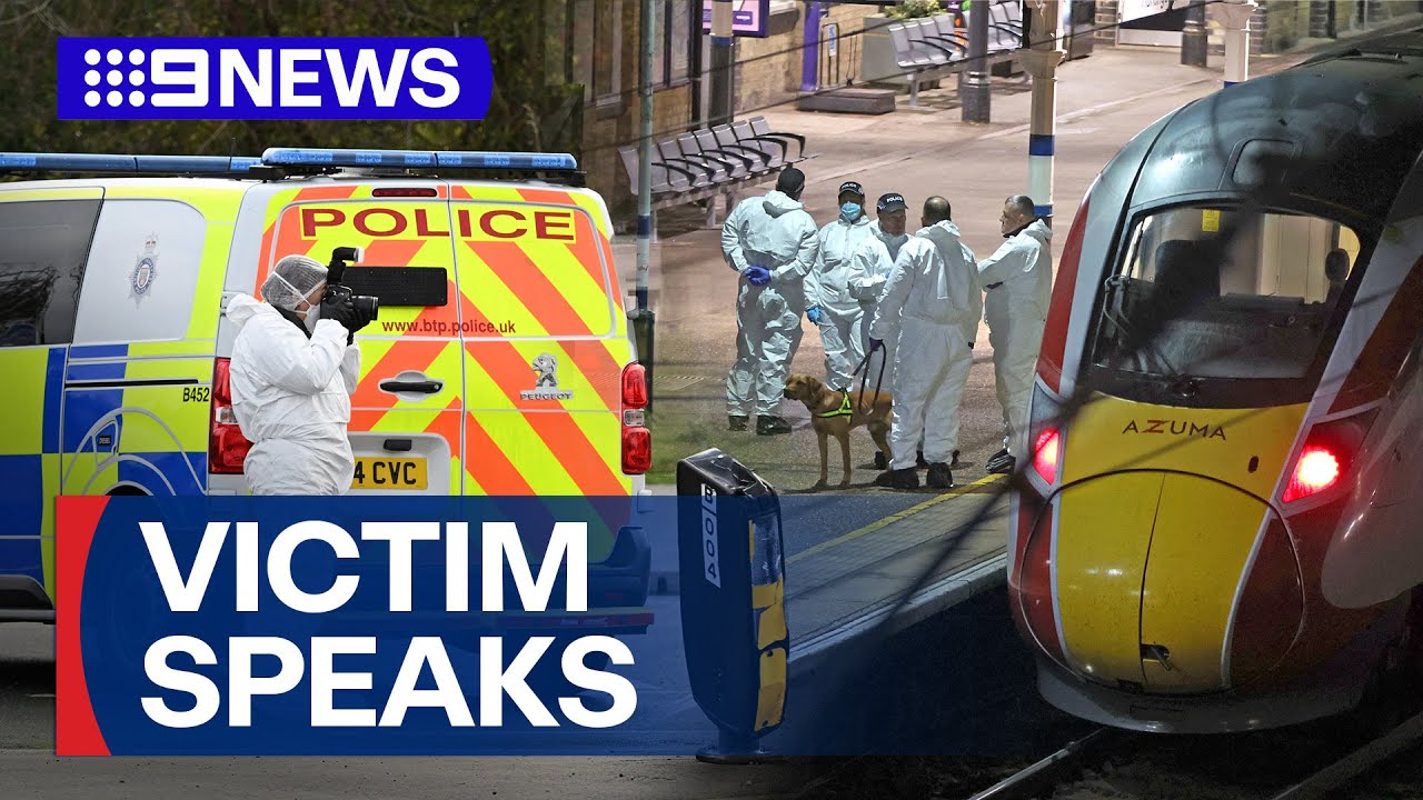 UK train stabbing victim shares how he tried to fight off alleged ...