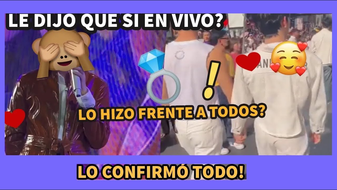 LE DIÓ EL SI!🌈💍MOSBANK LO CONFIRMA TODO Y RESPONDE SOBRE SU INIGUALABLE ...