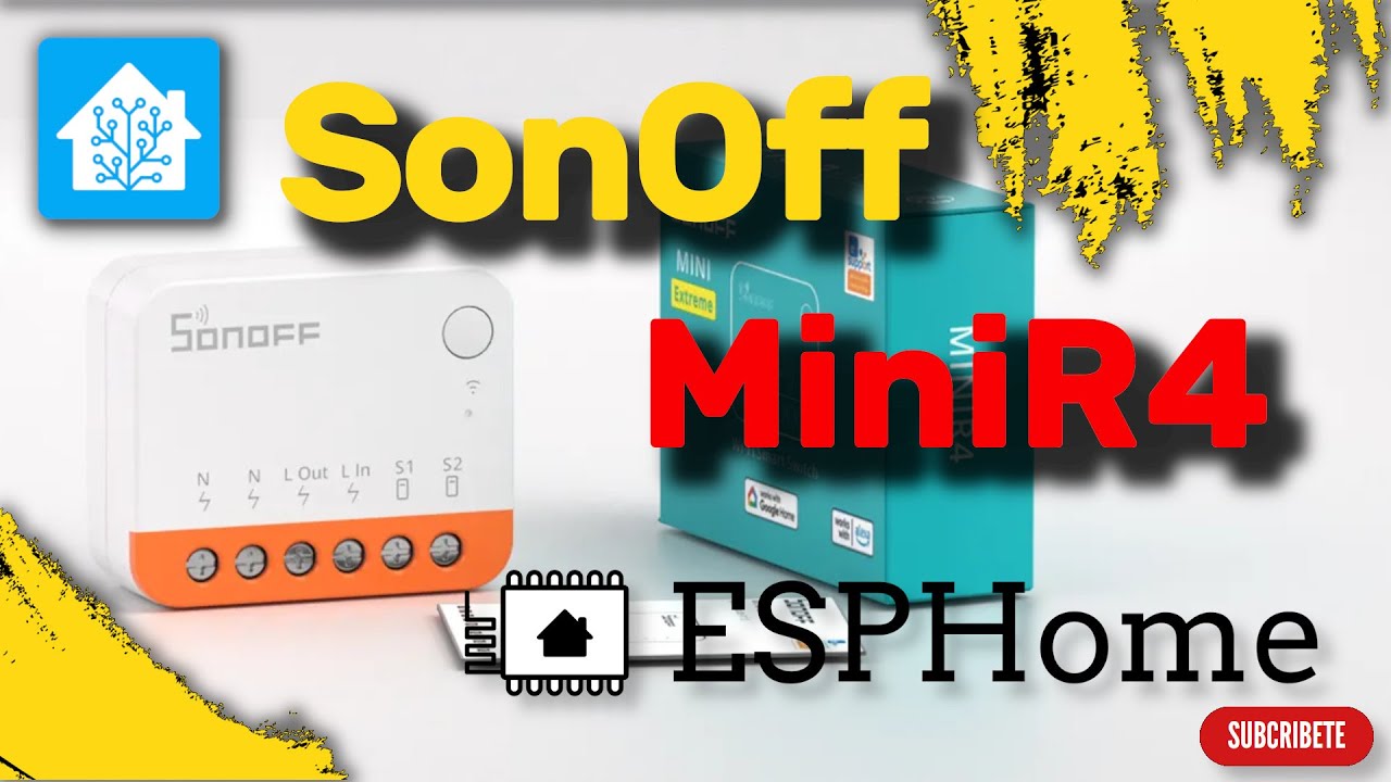 Sonoff MINI R4 con ESPHome - YouTube