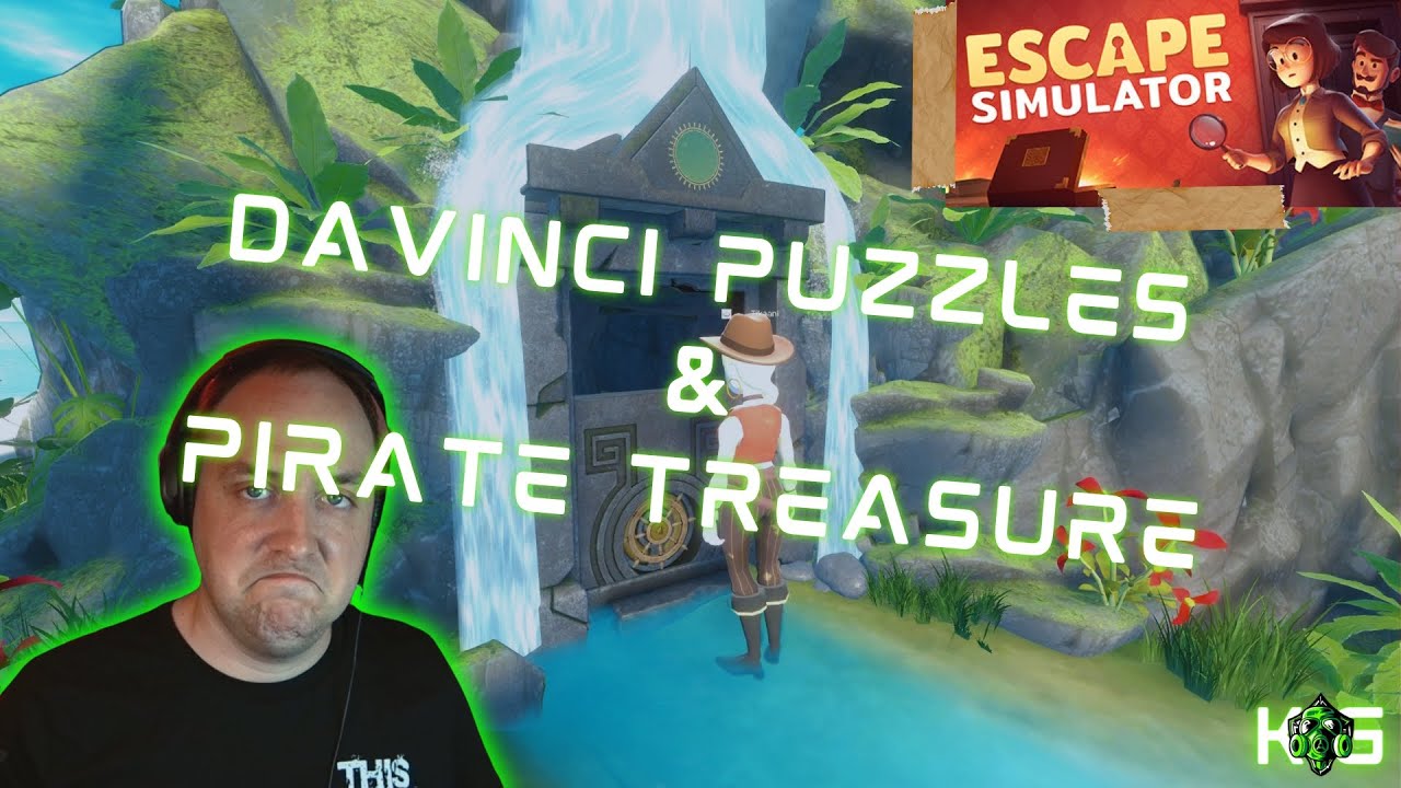 Davinci Puzzles & Pirate Treasure | Escape Simulator Gameplay - YouTube