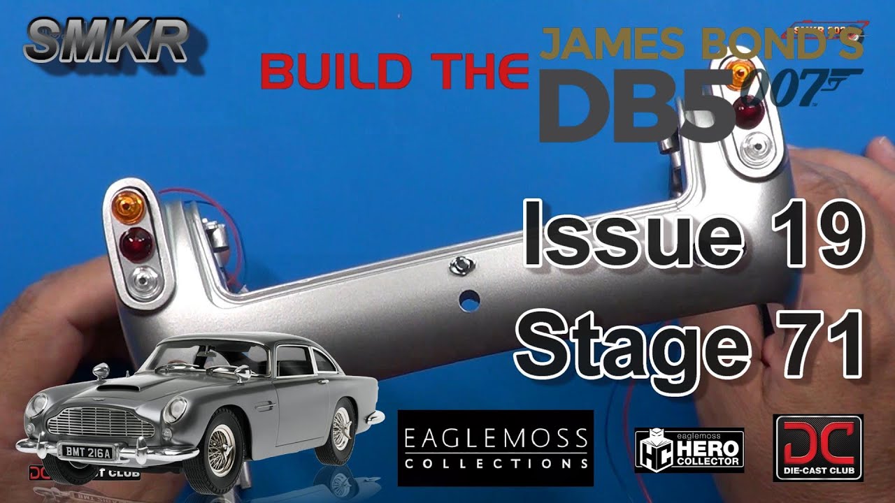 Build the Goldfinger Aston Martin DB5 Issue 19 Stage 71 - Install the ...