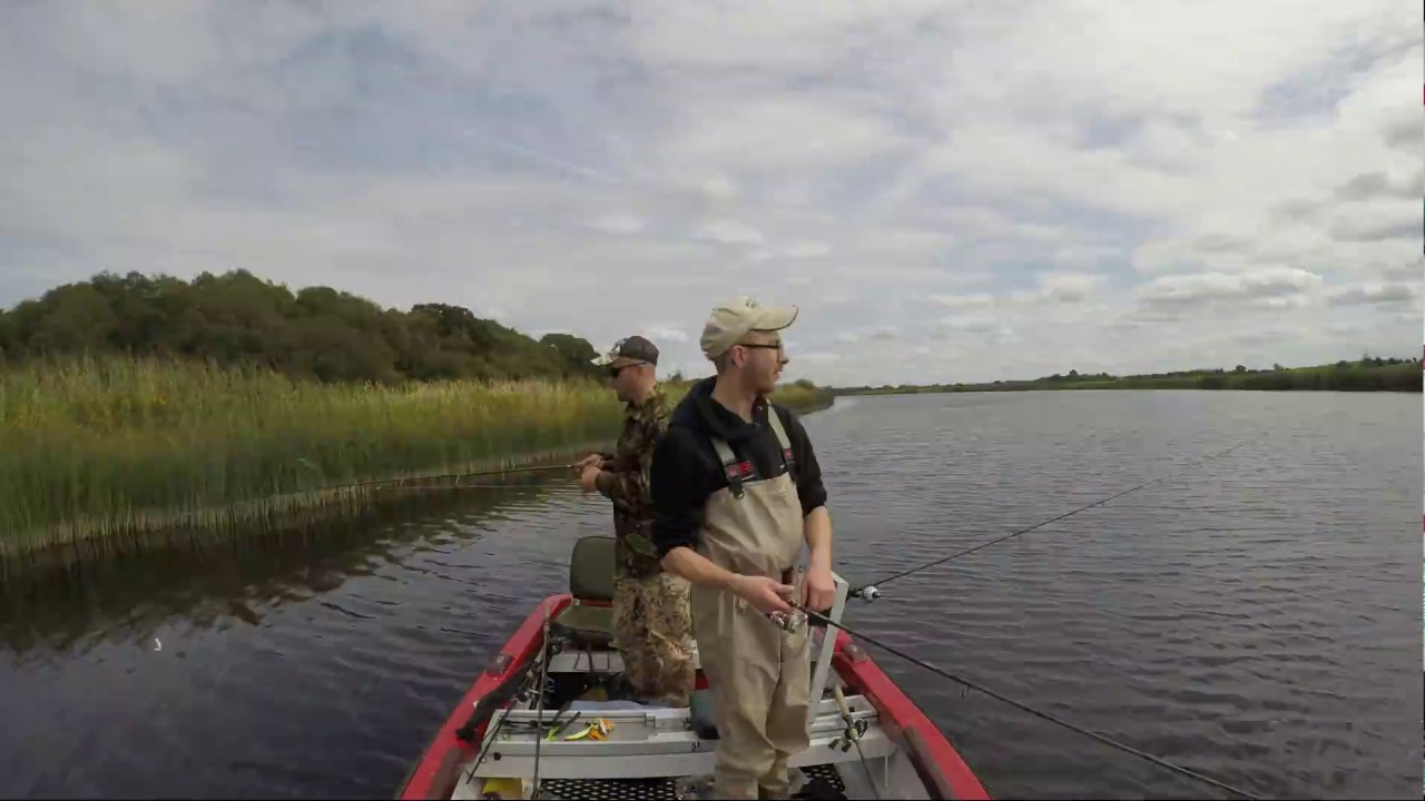 timelapse fishing Lough Ree River Suck - YouTube