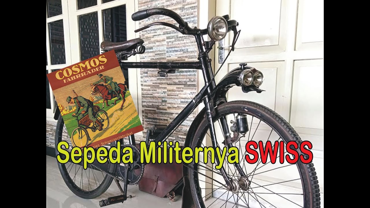 Sepeda Militer Cosmos Swiss Army 1941 | Sepeda Militer Perang Dunia II ...