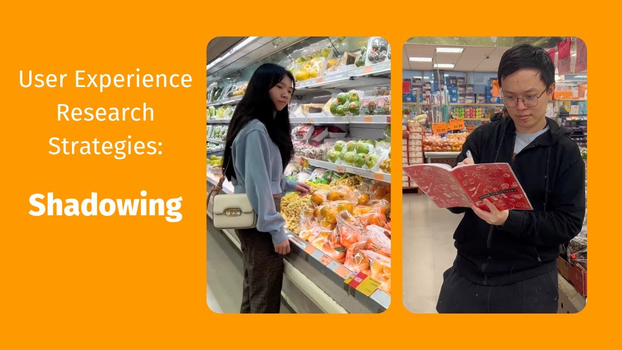 User Experience Research Strategies - Shadowing - YouTube