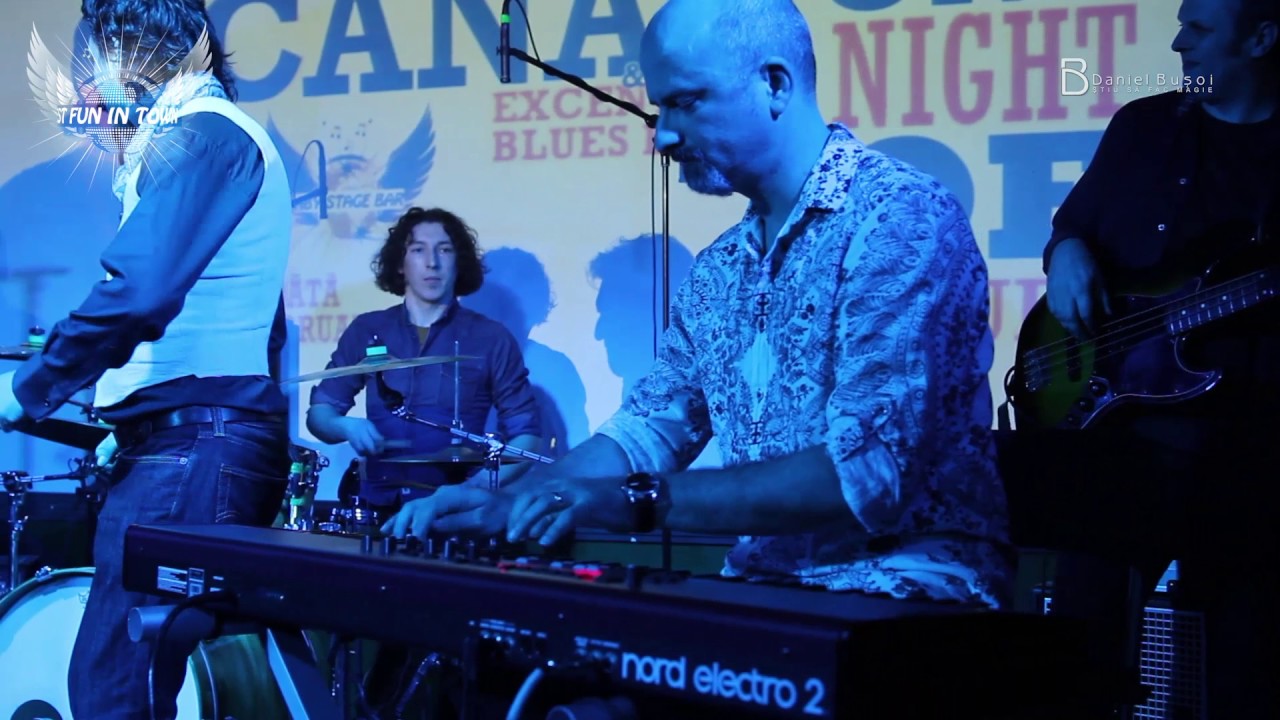 Canaf & Excentric Blues Band - ABY STAGE - YouTube