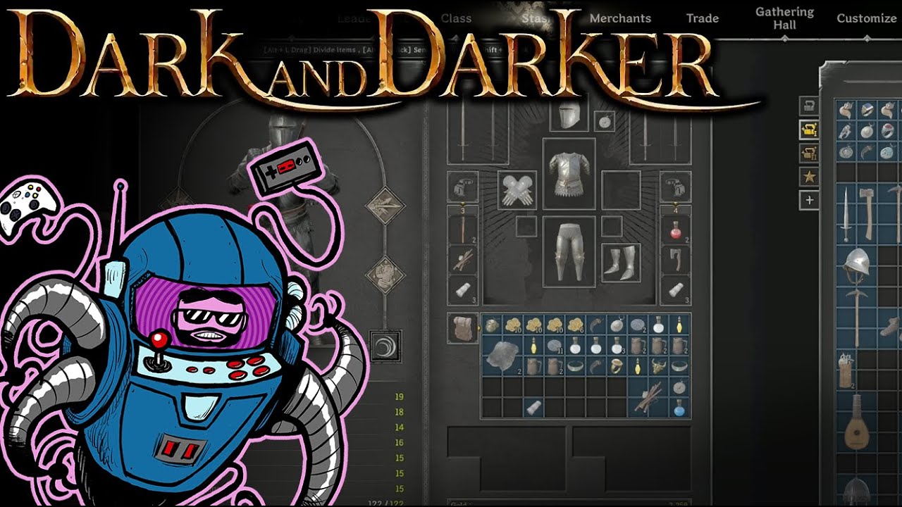Inventory Tetris | Dark and Darker - YouTube
