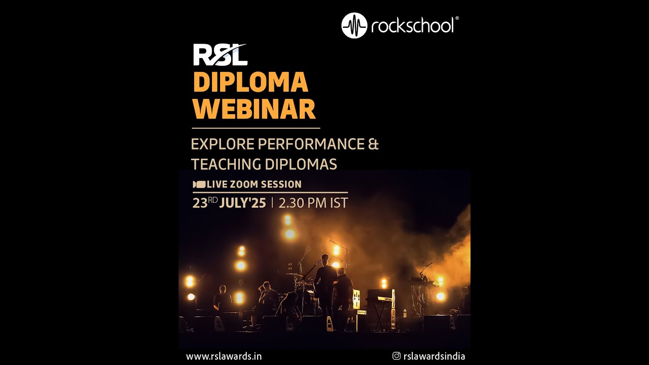 RSL New Diploma Webinar July 2025 - YouTube