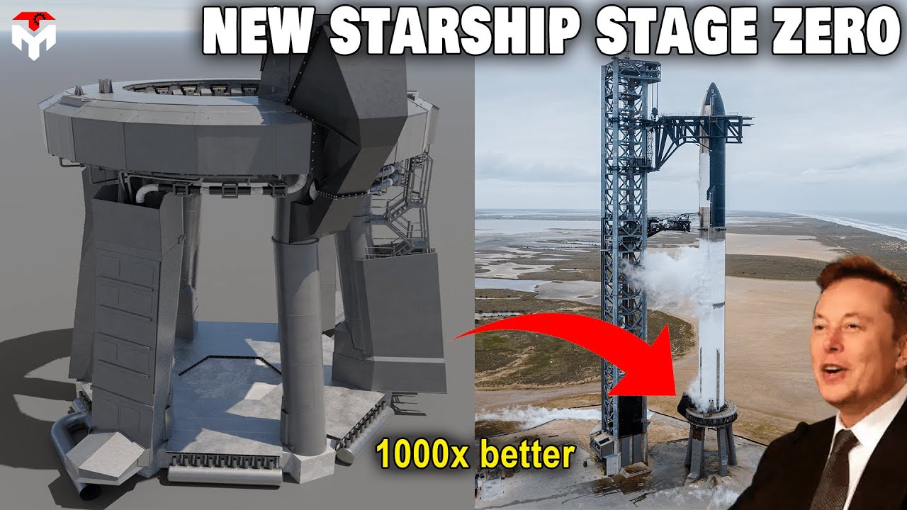 SpaceX revealed NEW Stage 0 for Starship orbital launch is much better ...